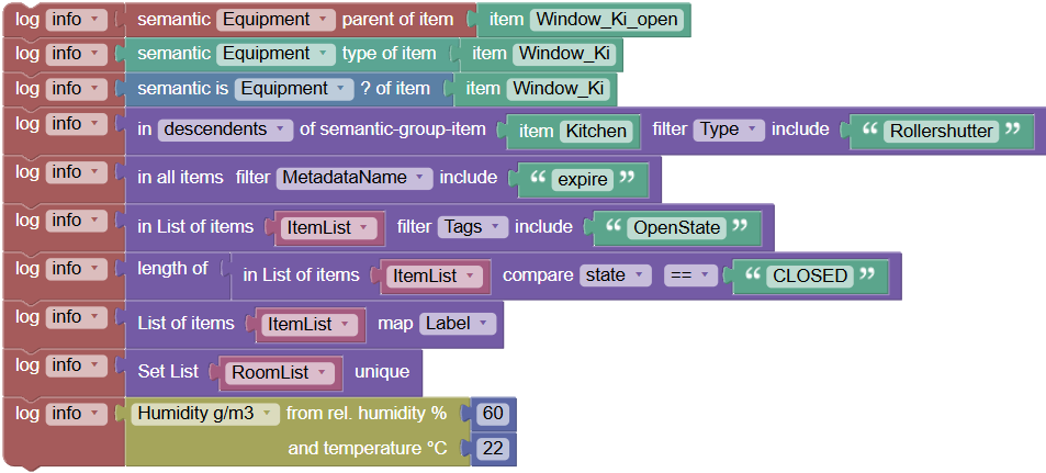 Semantic features, Filter and air humidity - Block Libraries - openHAB Community