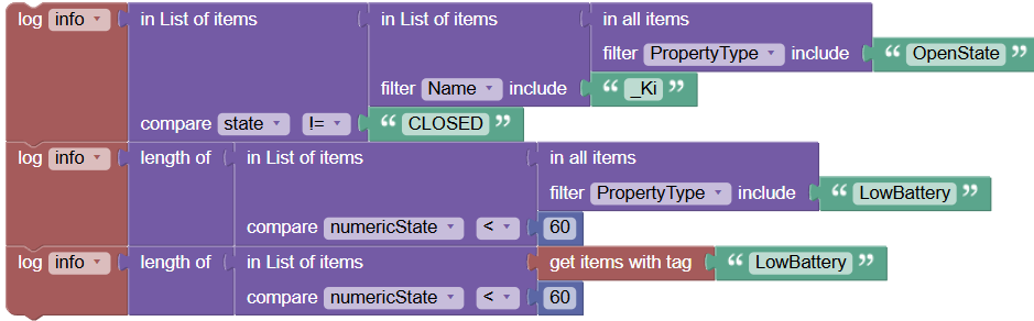 Semantic features, Filter and air humidity - Block Libraries - openHAB Community